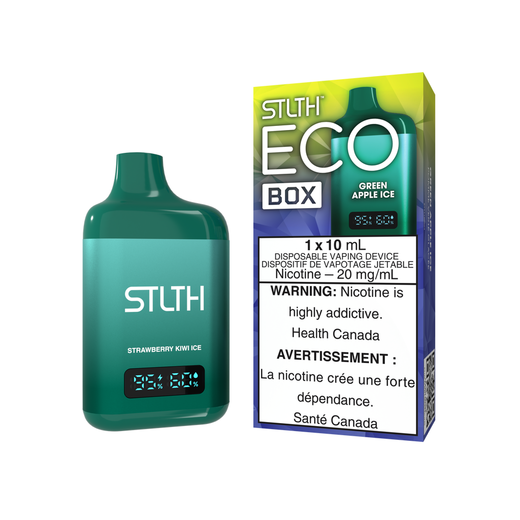 STLTH ECO BOX DISPOSABLE - GREEN APPLE ICE (5PCS/CTN) (Federal ...